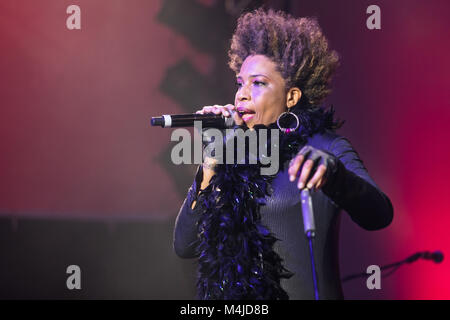 US singer Macy Gray live in the Lucerne concert hall of the KKL at the ...