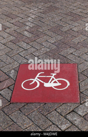 Cycle track, Amsterdam, Netherlands Stock Photo - Alamy