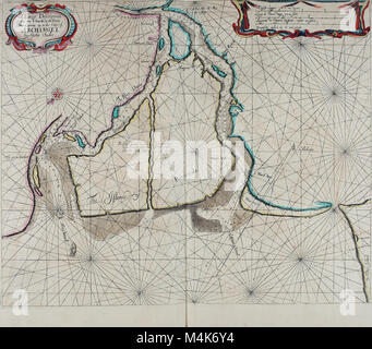 'Atlas Maritimus' is a detailed collection of sea charts, illustrating ...