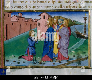 DEMONS INTO PIGS Stock Photo - Alamy