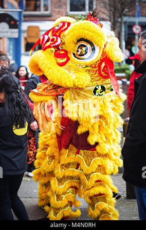 Dublin, Ireland - March 16, 2018: the Convention Centre illuminated ...