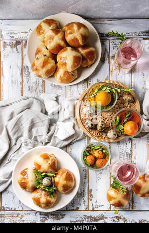 top view of the festive banquet table at the event top view Stock Photo ...