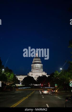 [Panorama with Capitol Building, Austin] Stock Photo - Alamy