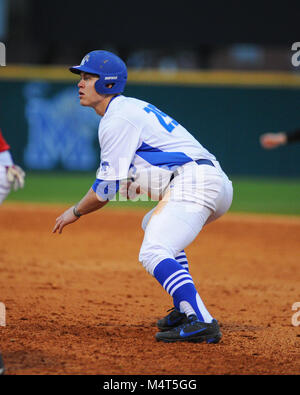FedEx Park. 17th Feb, 2018. TN, USA; Memphis Tigers RHP, Riley Cabral ...