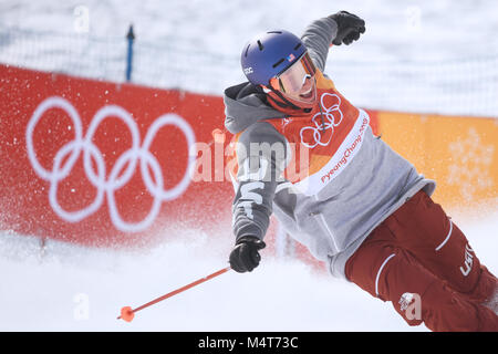 Nick Goepper, of the United States, competes during the men's World Cup ...