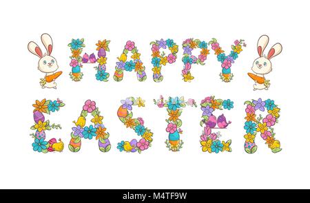 happy easter banner Stock Vector Image & Art - Alamy