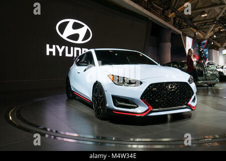white hyundai veloster n Stock Photo - Alamy