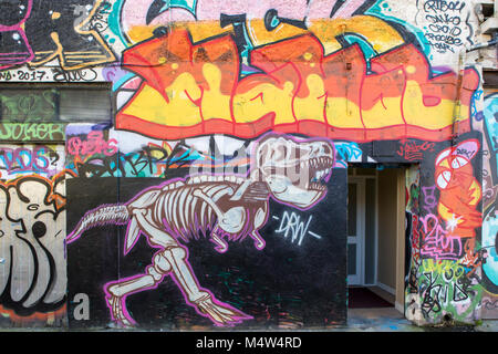 Urban graffiti Dublin 8, Ireland Stock Photo: 48884300 - Alamy