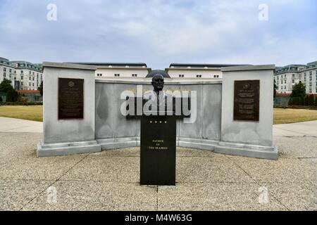 Admiral Ben Moreell "The Father Of Seabees" statue at the United States ...