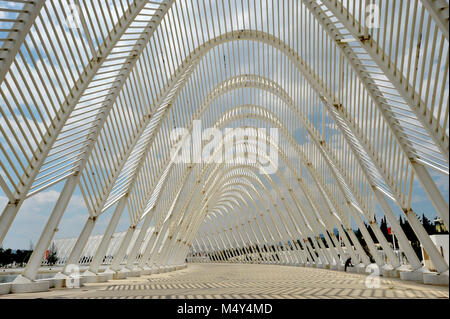 Some architectural structures of the Olympic Village where the Games of ...