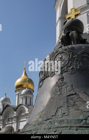 Tsar Bell, Kremlin, Moscow, Russia Stock Photo - Alamy