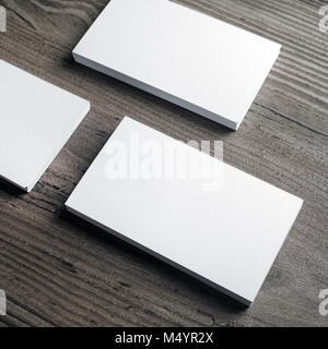 Piles of business cards Stock Photo - Alamy