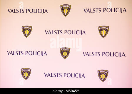 Riga, Latvia. 19th Feb, 2018. Jekabs Straume, Head of The Corruption ...