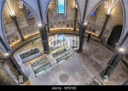 Knight's Templar graves at Temple Church, London, UK Stock Photo - Alamy