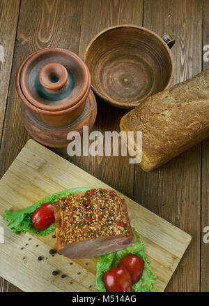 Austrian Selchfleisch Stock Photo - Alamy