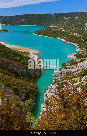 Lake Sainte Croix, Provence, France Stock Photo - Alamy