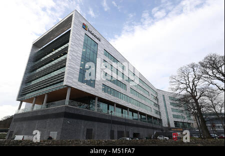 Microsoft's new offices at South County Business Park in Leopardstown ...
