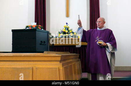 A cremation at Canford Cemetery & Crematorium, Bristol led by Roman ...