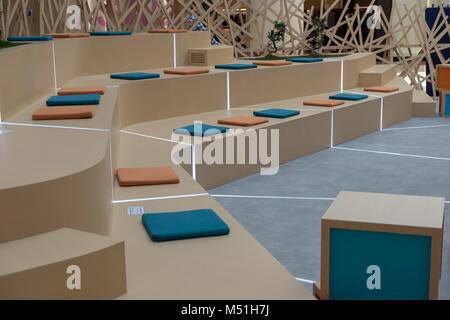 Modern Style Seating Arrangement for Seminar audience Stock Photo - Alamy