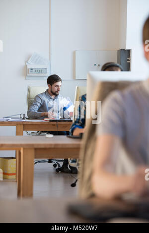 Coworking of businessteam Stock Photo - Alamy