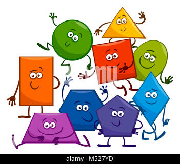education, illustration, geometry, cartoon, ellipse, octagon, polygon ...