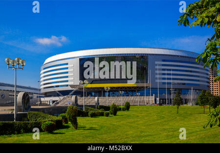 Minsk, sports complex Minsk-Arena Stock Photo - Alamy