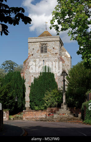St John the Baptist church Puttenham Surrey Stock Photo - Alamy