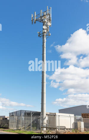 Electricity Pylon with Cell Mobile Phone transmitters in the UK ...
