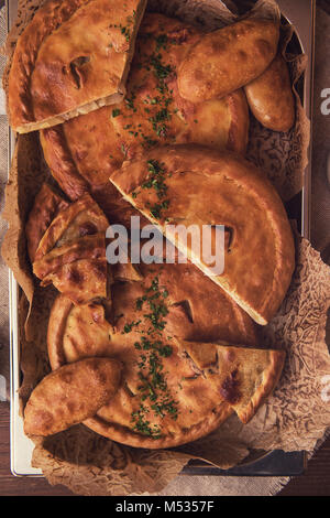 Different pies composition Stock Photo - Alamy