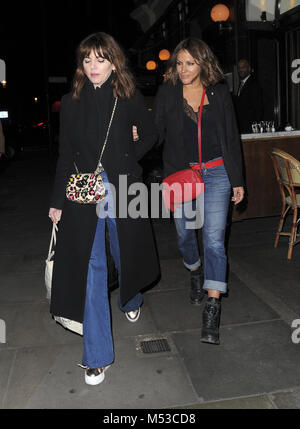 caroline Flack Seen Leaving the Royal Court Theatre after seeing The ...