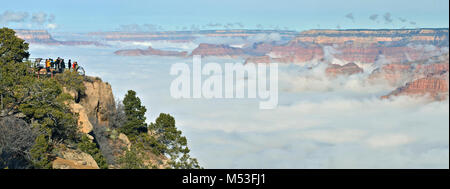 Grand Canyon Inversion Hopi Point. A rare total inversion was seen ...