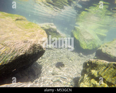 Rocks and sand on the seabed photographed in Israel Stock Photo - Alamy