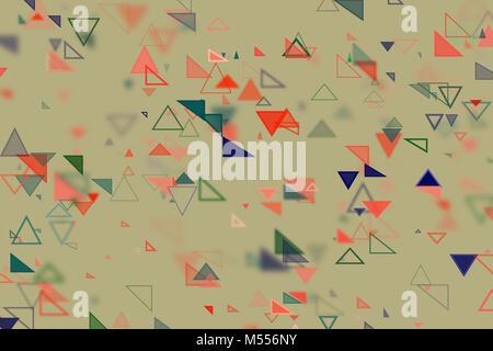 Random triangle shape, digital generative art for web page, graphic ...