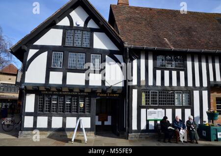 Stratford-upon-Avon Public Library Stock Photo: 79183234 - Alamy