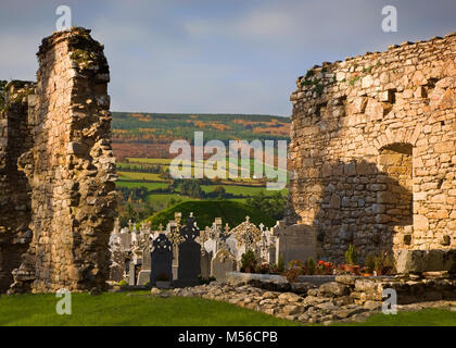 Ireland, County Carlow, St Mullins, Ruins of Monastic Site, the Oratory ...