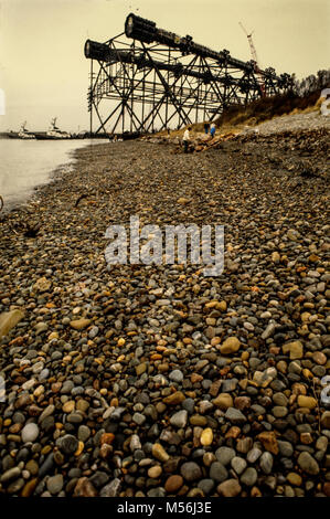 Magnus oil rig Stock Photo - Alamy