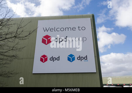 DPD Group and DPD Local parcel distribution centre in Smethwick, West ...