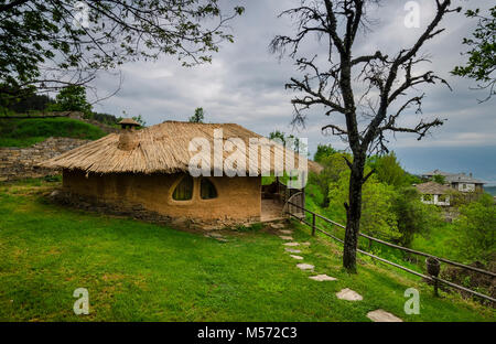 Leshten is a mountainous village very popular for rural tourism Stock ...