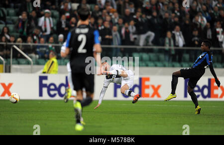 Legia Warsaw defender Tomasz Brzyski Stock Photo - Alamy