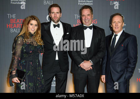 Princess Beatrice of York and Wilfred Frost attending the British Heart ...