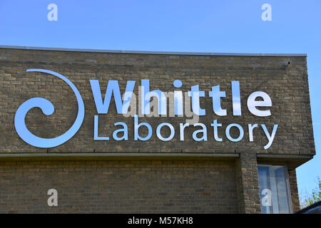 Whittle laboratory building, university of Cambridge, England Stock ...