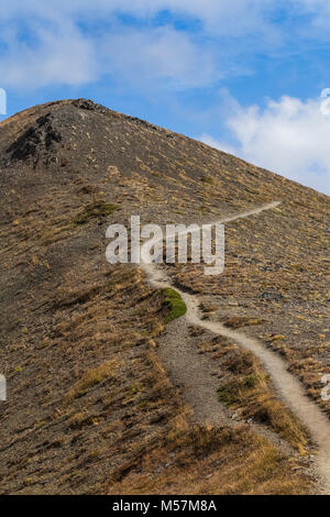 Grand Pass Trail near Obstruction Point is exposed and open ...