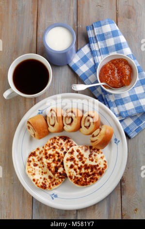 Leipajuusto, kaffeost, bread cheese, finnish squeaky cheese slices on a ...