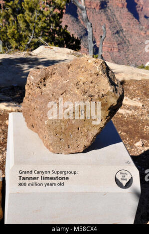 The Grand Canyon's Trail of Time exhibit offers visitors an interactive ...