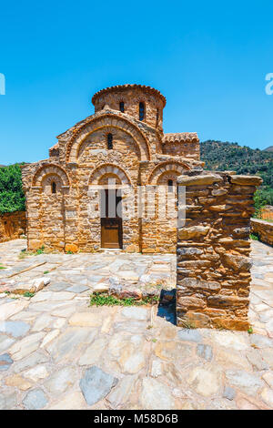 Byzantine church in Fodele, Crete, Greece. the El Greco's birthplace ...
