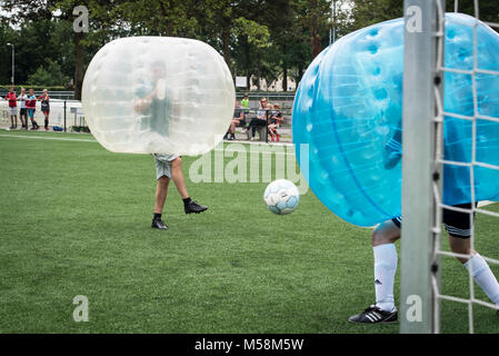 The Netherlands. Bunnik. 17-06-2017. Dutch Championship Bubble bump ...