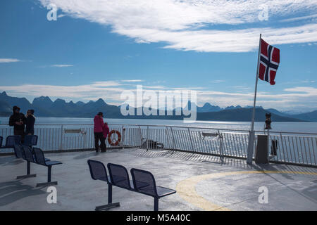 Bognes Lodingen Ferry, Norway, Scandinavia, Europe Stock Photo - Alamy