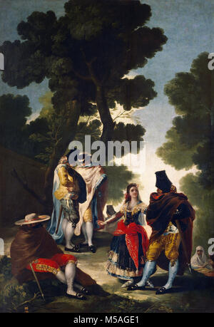 Francisco de Goya The Naked Maja painting photographed by tourists ...