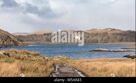 Craignish Castle, Ardfern, Winter, Argyll and Bute, Western Scotland ...