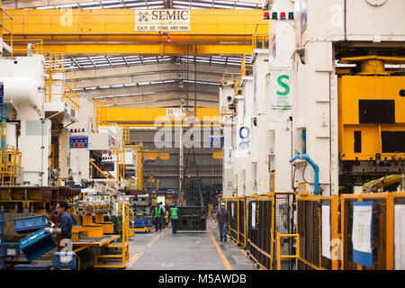 The Magna plant in Puebla, Mexico on Thursday, January 22, 2015 Stock ...